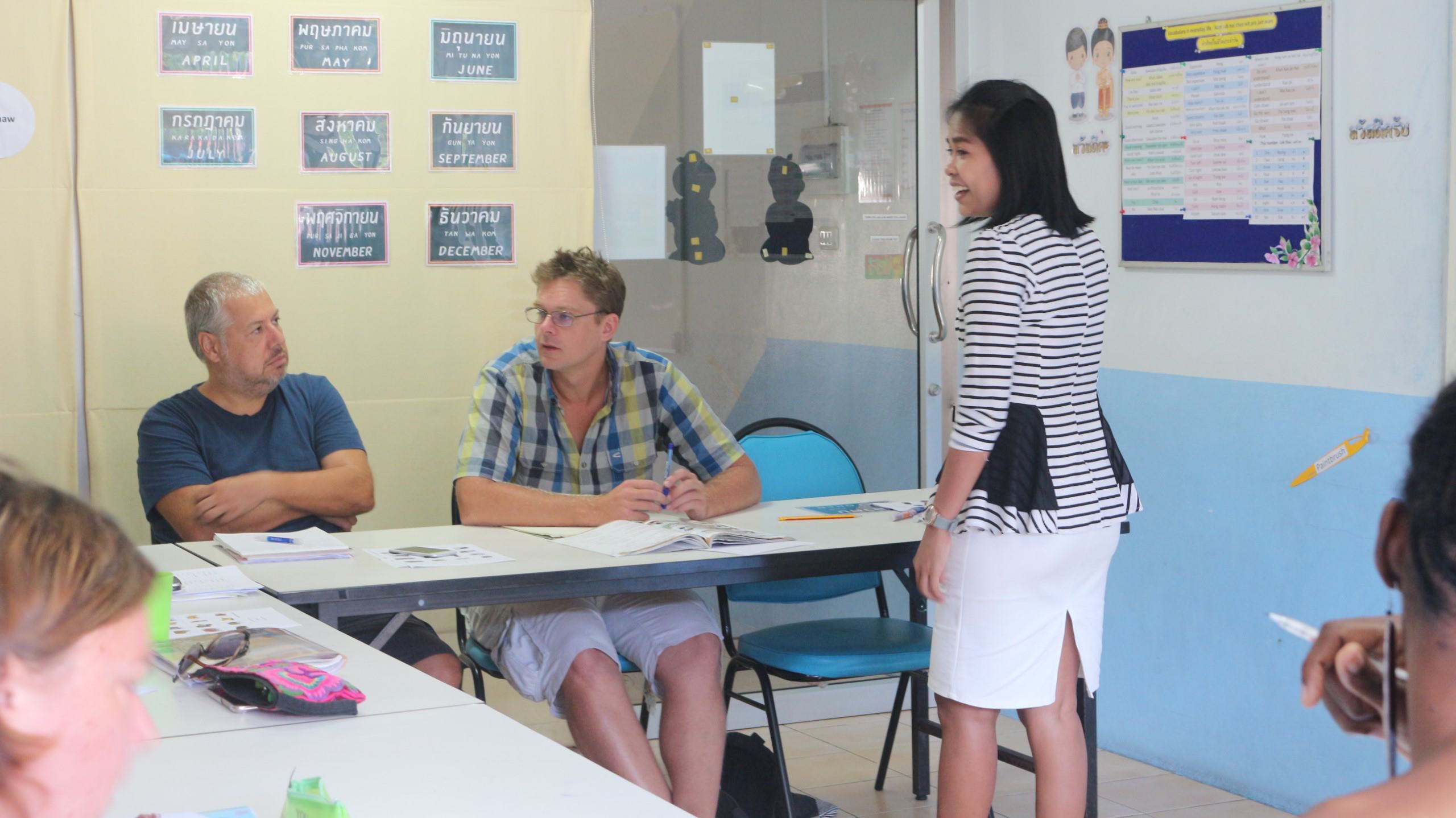 Learn conversational Thai in Koh Samui Language school